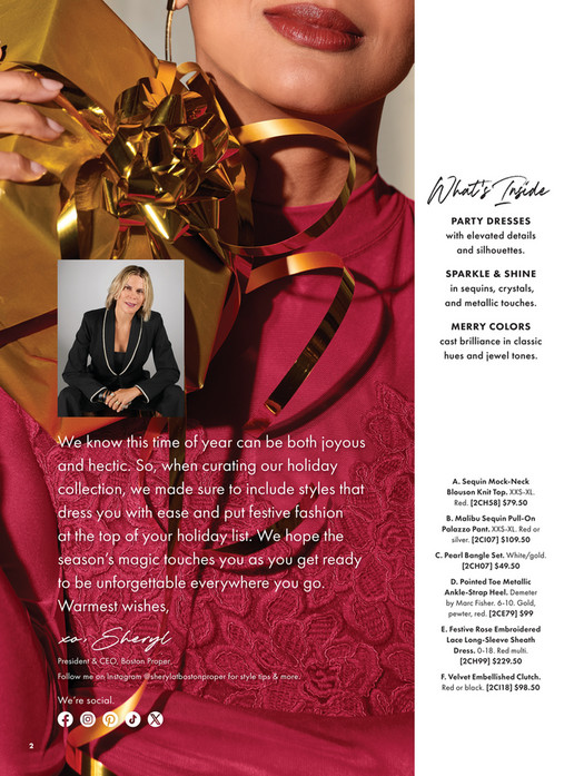 Boston Proper - MAKE AN ENTRANCE - November 2023 - Page 2-3